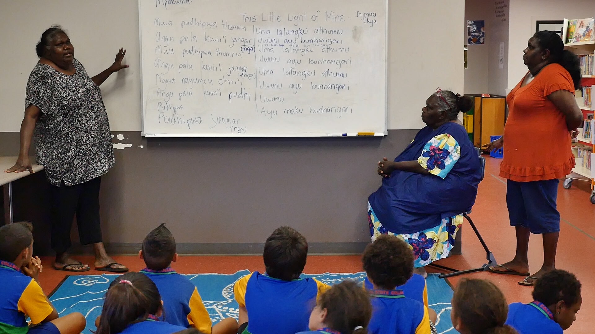 Language transmission in schools – Pama Language Centre